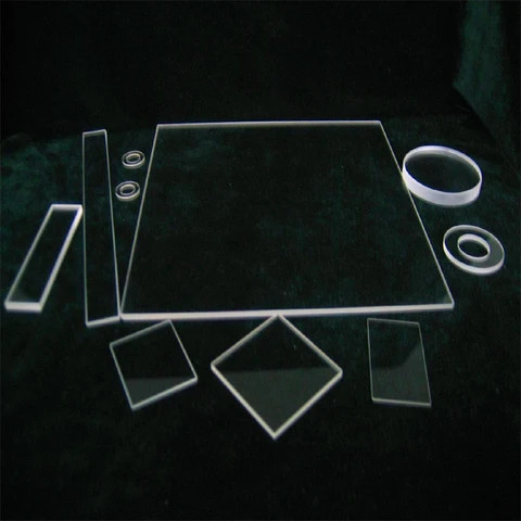Buy High Purity Clear Uv Quartz Sight Window Protection Fused Silica ...