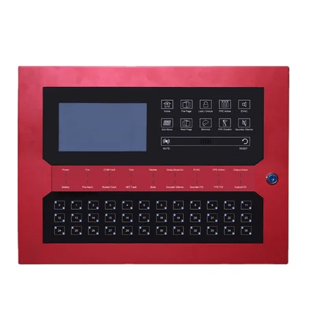 Buy High Quality 7" Touch-screen Addressable Fire Alarm System Digital ...