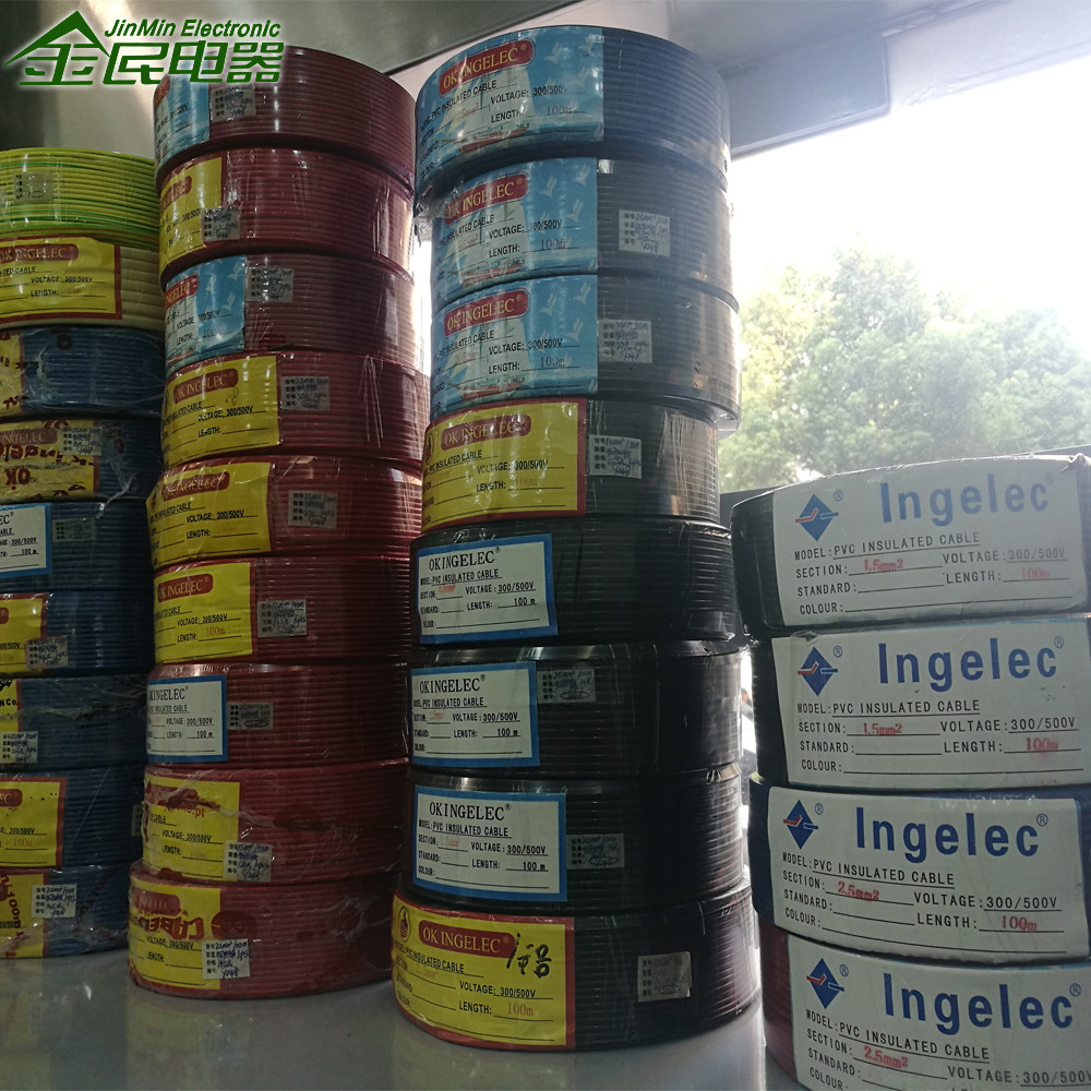 Buy Ingelec Brand Pvc Material 10mm2 Copper Electric Wires And Cables ...