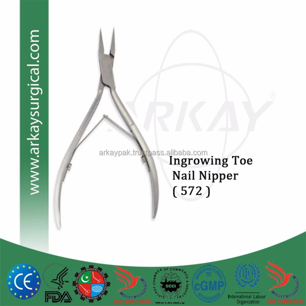 Buy Ingrown Toenail Nippers Box Joint Nail Clippers Stainless Steel ...