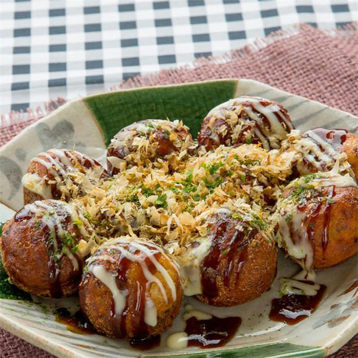 Buy Japanese Food Frozen Big Octopus Ball Takoyaki Fried Exterior Juicy ...