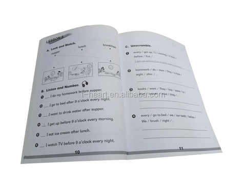 Buy Kids Reading Writing Workbook English Book from Shenzhen T-Heart ...