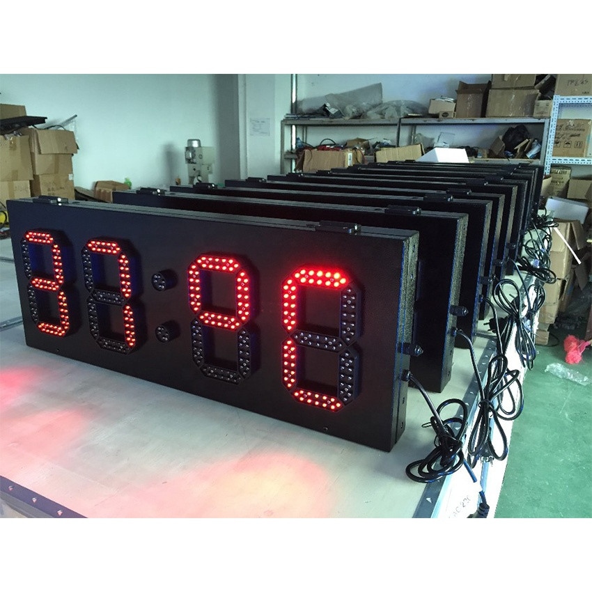 Buy Led Time Screen 6 8 10 12 15 Led Temperature Screen High Brightness ...