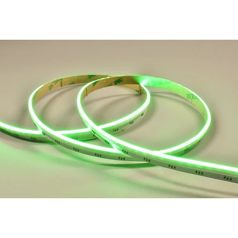 Buy Linear Light Side View Rgb Cob Dotless Led Strip 630 Leds 24v 12v ...