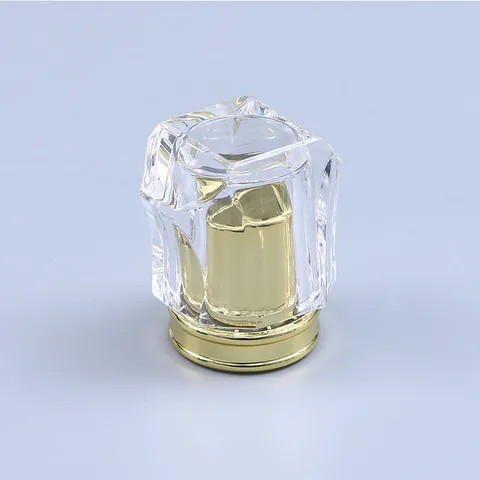 Buy Luxury Custom-made Irregular Shaped Transparent Plastic Perfume Cap ...