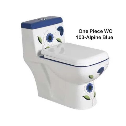 Buy Luxury Modern Design One Piece Toilet Set Wc Recto-103 White ...