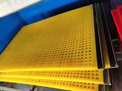 Buy Multi-size Polyurethane Pu Screen Mesh Panel Dewatering Screen For ...