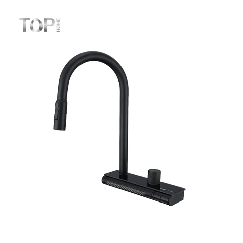 Buy New Designed Flying Waterfall Pull Out Kitchen Faucet Hot Cold ...