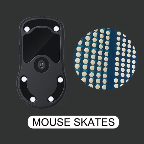 Buy Oem New Mouse Feet Aluminosilicate Glass Skates For Razer Viper ...