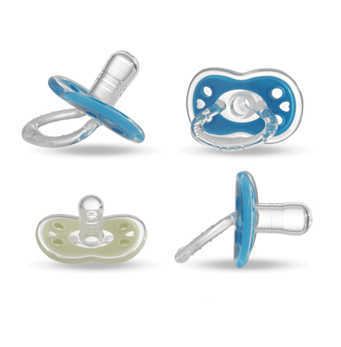 Buy Pacifier Natural Rubber Adult Baby Pacifier With Cover Custom ...