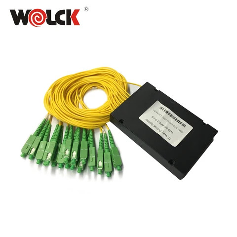 Buy Plc Splitter Box Optical Fiber Cable Splitter Sc Apc Connectors ...