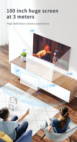 Buy Pro Projector Head Light With Eyes Smart Projectors Screen 3d ...