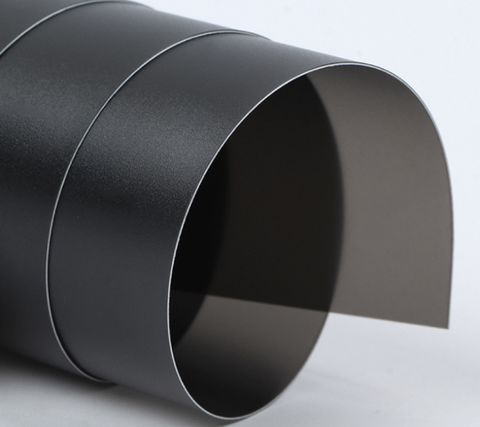 Buy Pvc Plastic New Material Pvc Matte Black Plastic Sheets Double Side ...