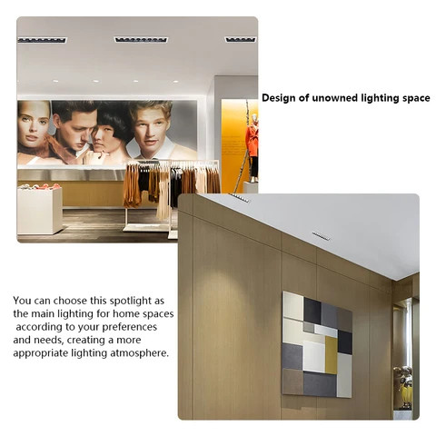 Buy Rectangle Recessed Linear Led Light Ip65 Waterproof For Bathroom ...