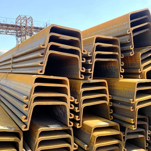 Buy S355 600mm Marine Hz Larsen Piling Water Z Shape Steel Sheet Piles ...