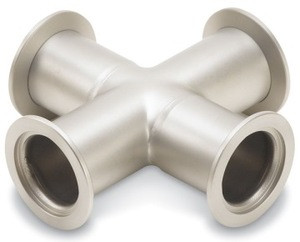 Buy Sanitary Vacuum Iso-k Conflat Cf 4way Pipe Fitting For Pipe Flange ...