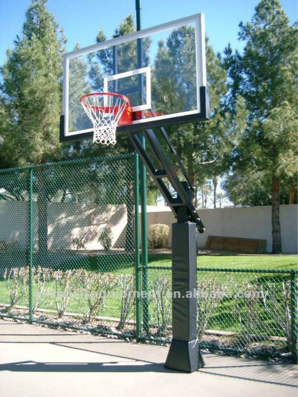 Buy Simple Design Genuine Inground Adjustable Basketball Hoop/stand ...