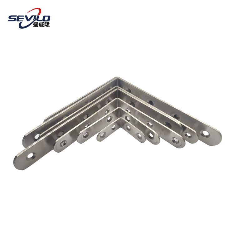 Buy Stainless Steel Metal Shelf Support Angle Corner Bracket from ...