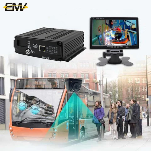 Buy Truck Vehicle Bus Car Mobile Ai Dvr 4 Channel Cctv 4g Gps Wifi Sd ...