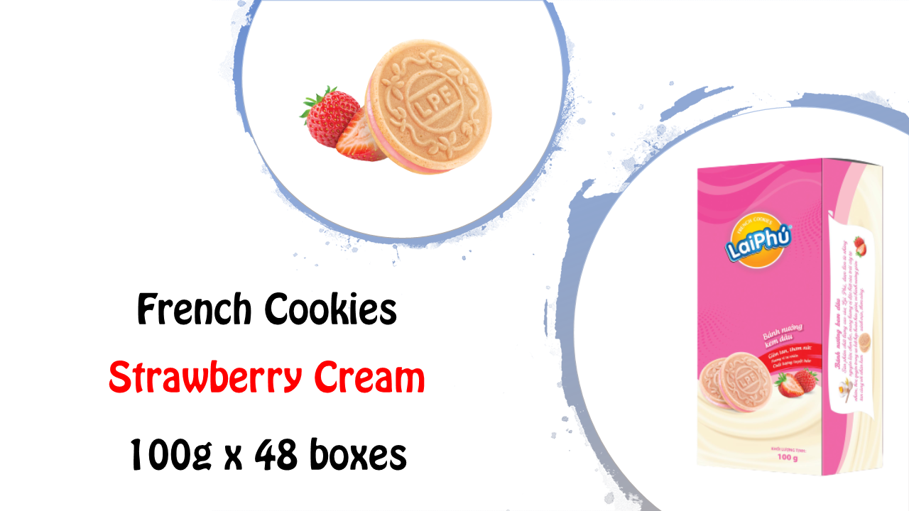 Buy Vietnam Export Products Tasty And Creamy Strawberry Cream Crispy ...