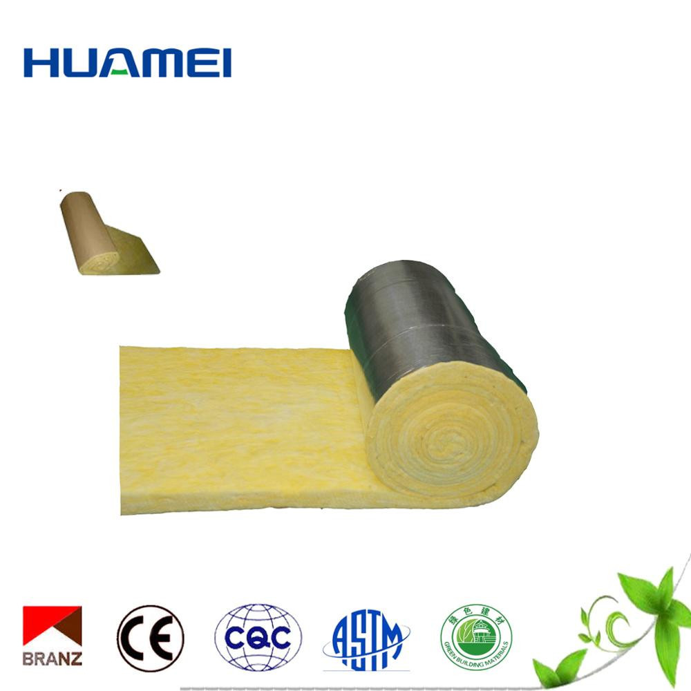 Buy Vinyl Faced Fiberglass Boiler Insulation Material Glass Wool With ...