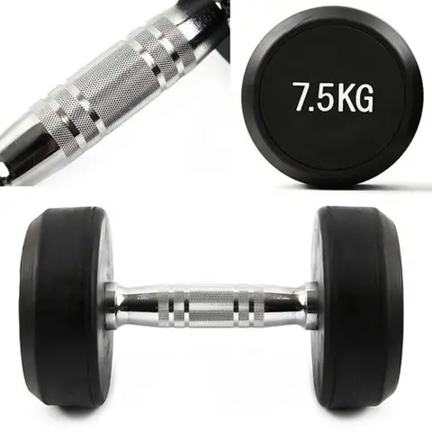Buy Weights Fixed Gym Dumbbells 10kg 20kg 40kg 50kg Weights Home Round ...
