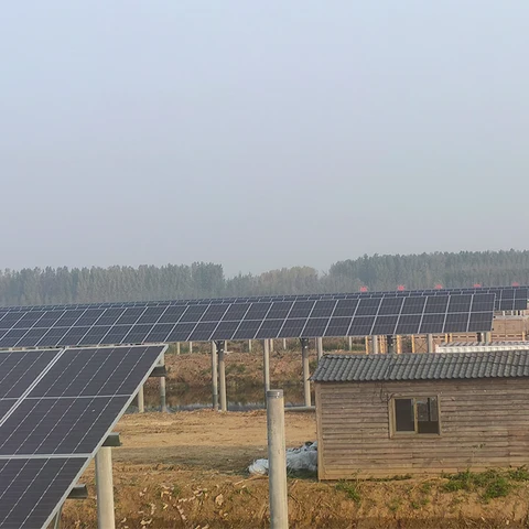 Buy Wholesale Farmland And Paddy Field Solar Ground Mount System Steel ...