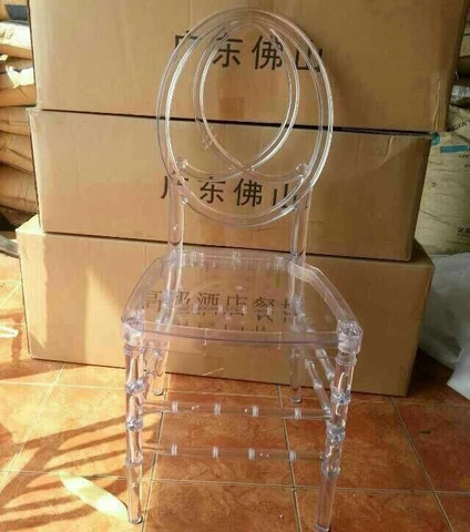 Buy Wholesale Phoenix Chair Clear Plastic Resin Crystal Pc Material For ...