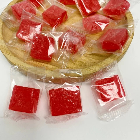 Buy Wholesale Strawberry Flavor Fruit Jelly Candy Various Tastes Cube ...