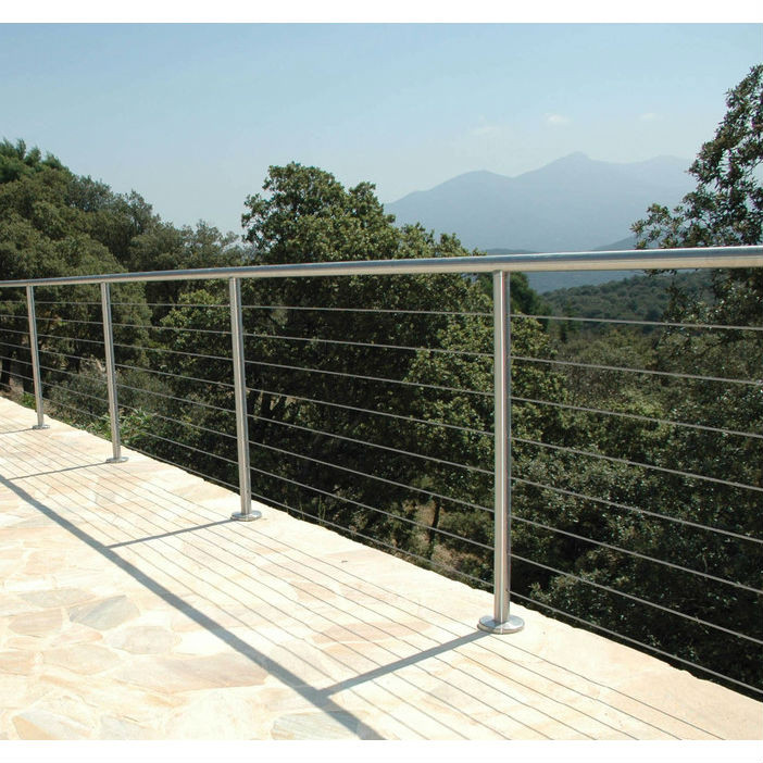Buy Wire Handrails And Kits Stainless Steel Cable Railing Balustrade ...
