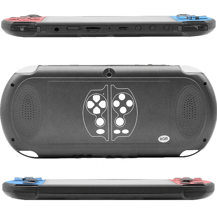 Buy X7 Plus Portable Built-in Real 8g Memory Handheld Video+game ...