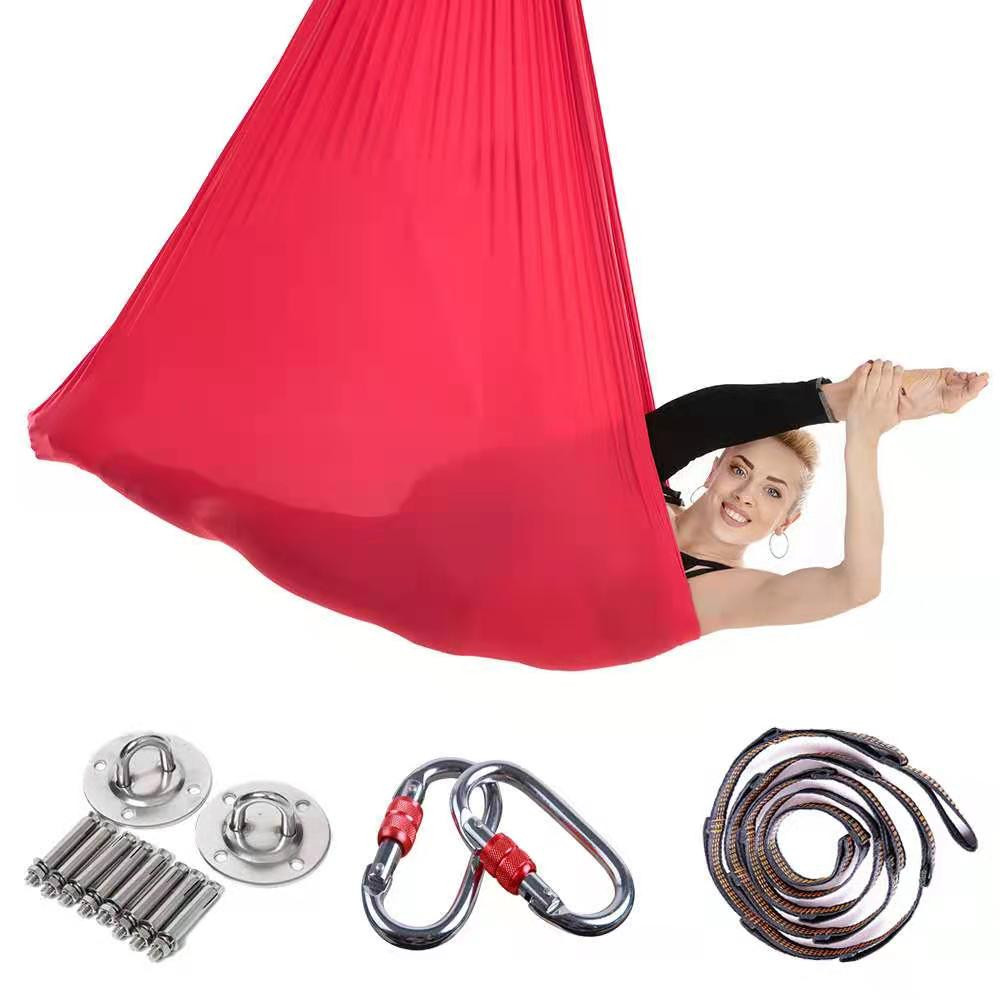 Buy Yoga Studio Uses Inverted Gravity Aerial Yoga Hammock To Widen ...