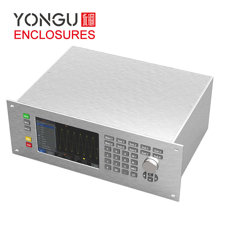 Buy Yongu 4u 19 Inch Rack Enclosure Flat Extruded Side Panel Aluminum ...