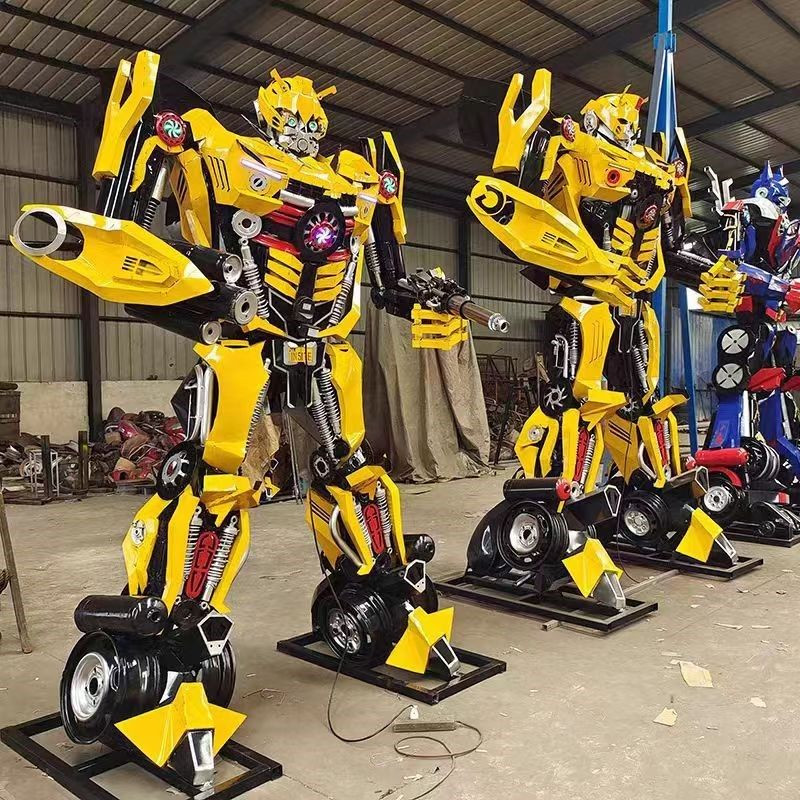Buy Top Large Metal Transformers Sculpture Statue Supports ...