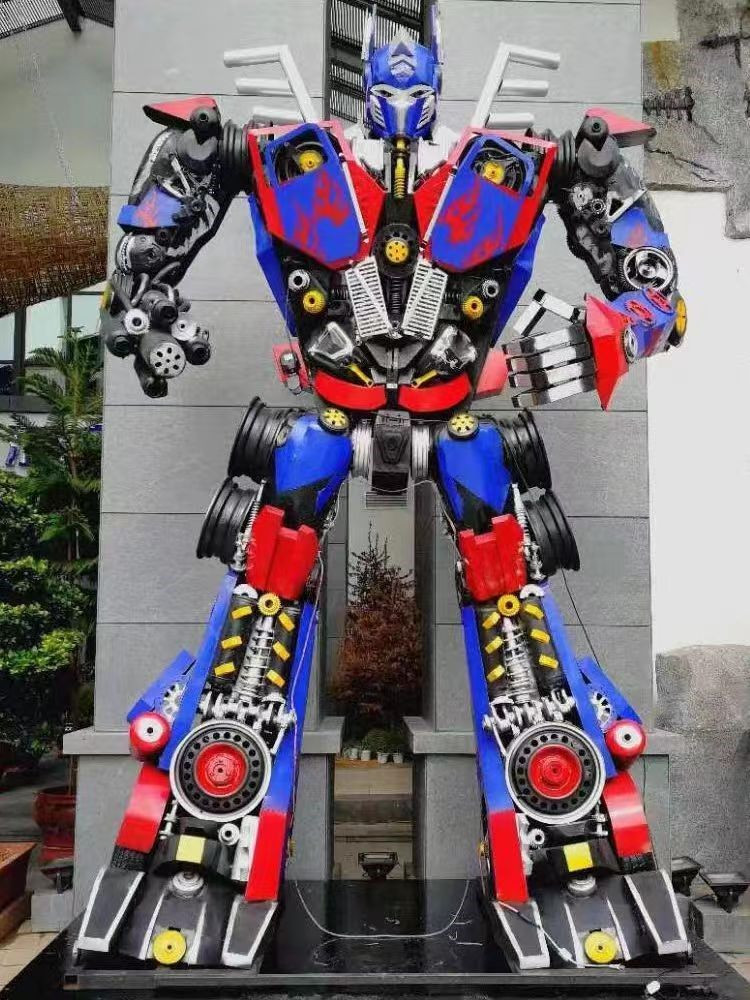 Buy Top Large Metal Transformers Sculpture Statue Supports ...