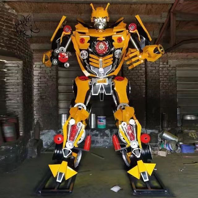 Buy Top Large Metal Transformers Sculpture Statue Supports ...