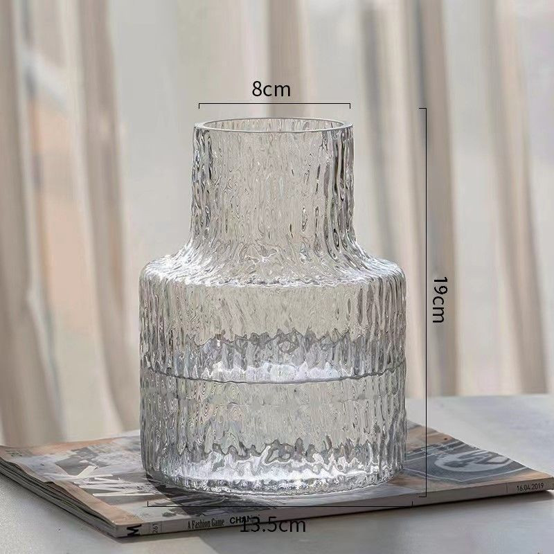 Buy The New Nordic Glass Vase Is Light Luxury from Shanxi Zhenxin Glass ...