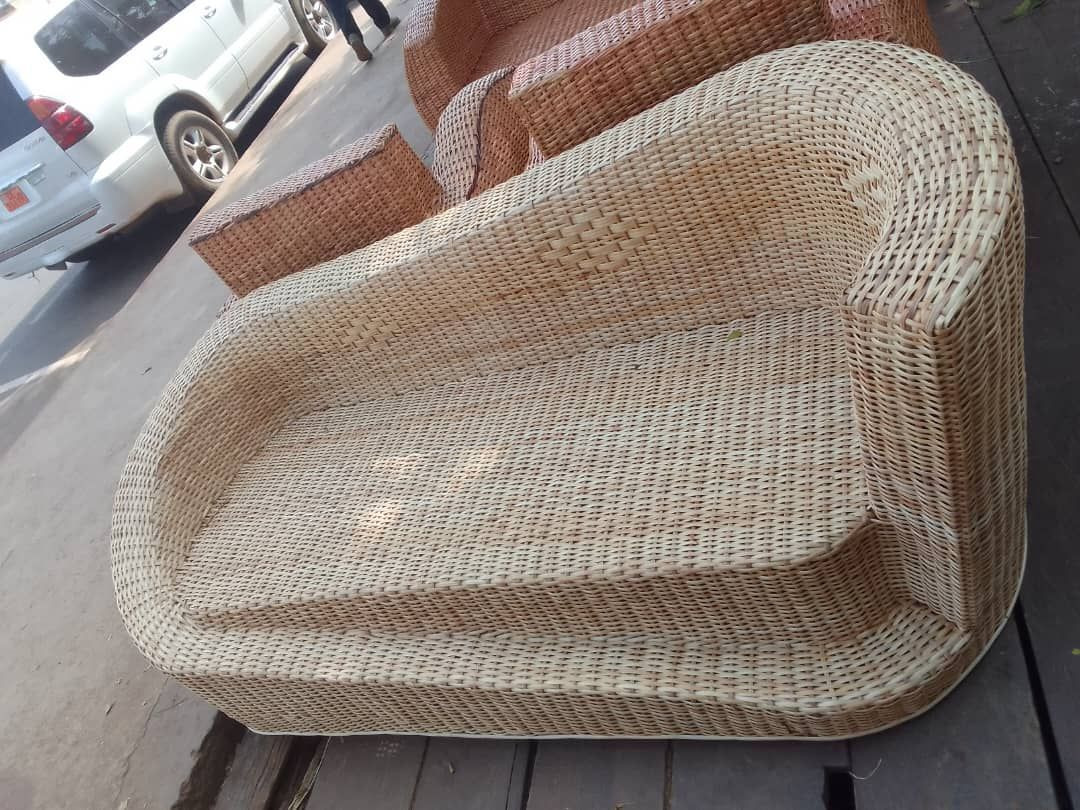 Buy Natural Rattan Sofa Set from zamAkoé, United Kingdom | Tradewheel.com