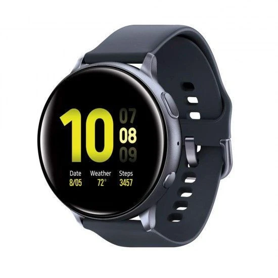 Buy Samsung R820 Galaxy Watch Active 2 Aluminum Aqua Black 44mm from ...