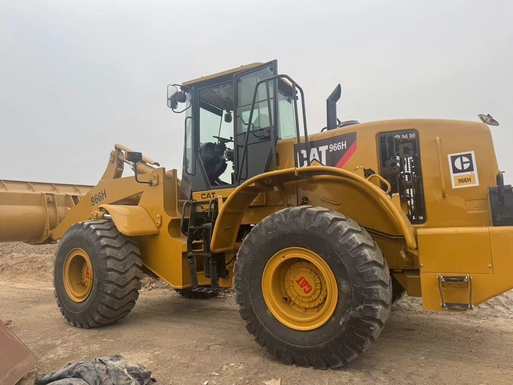 Buy Used Cat 966h Front Wheel Loader 6ton Caterpillar Loader from Hao ...