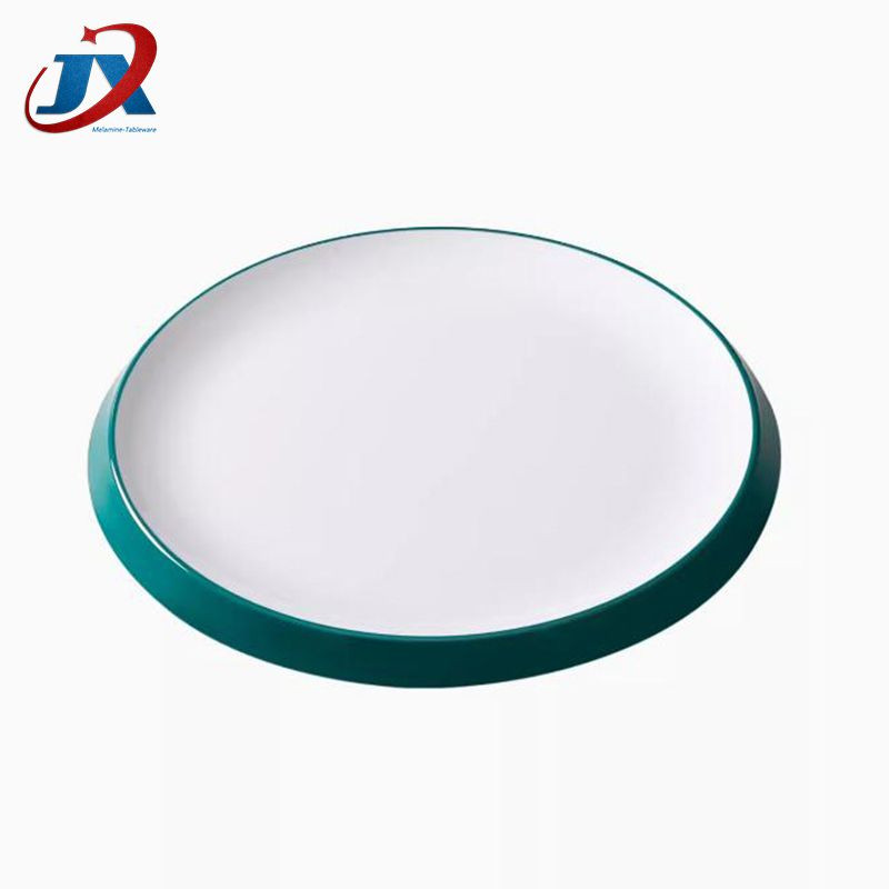 Buy Green Melamine Dinnerware 7.0-12.0 Inch Color Plates Set from ...
