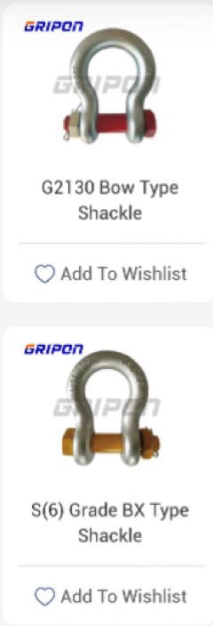 Buy American Standard Shackles from Qingdao Fengyun Machinery Co. Ltd ...