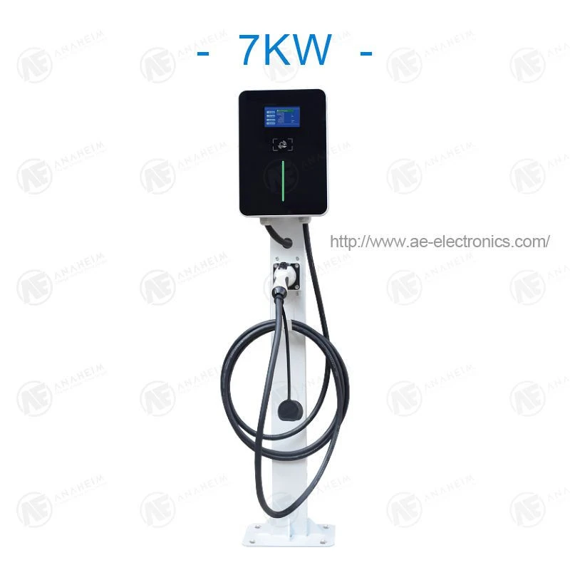 Buy Single-phase 7kw Ac Wall-mounted Ev Charger Home And Commercial ...