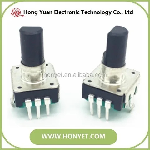 Buy 12mm Plastic Shaft Rotary Encoder With Push Switch from Dongguan ...