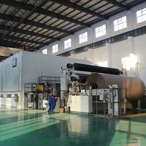 Buy 1575-5600mm Testliner Fluting Paper Making Machine from Qinyang ...