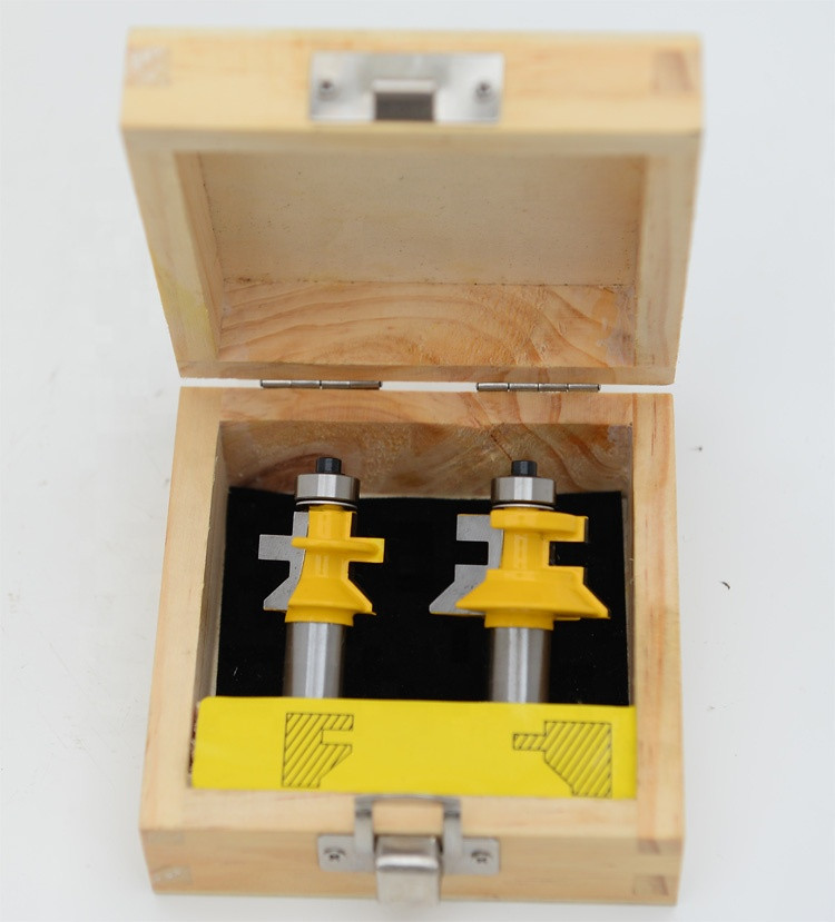 Buy 2 Bit "v" Notch Tongue And Groove Router Bits Set V-groove Tongue ...