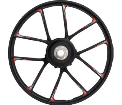 Buy 24 Inch Nevigate 250w Electrical Bicycle Wheel Integrated 3 Spokes ...