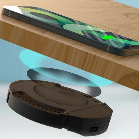 Buy 30mm Long Distance Wireless Charger Invisible Marble Hidden Under ...