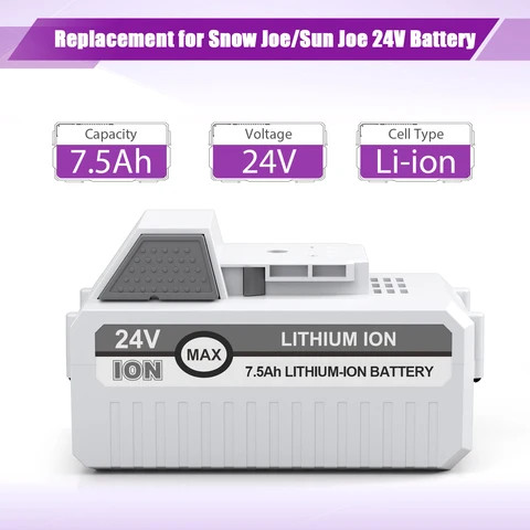 Buy 7500mah 24v Rechargeable Lithium Batteries Replacement Power Tools ...
