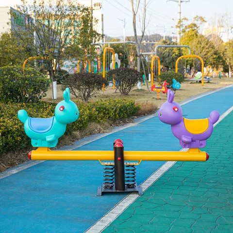 Buy Amusement Parks Plastic Seesaw Children Play Toys Adult Playground ...